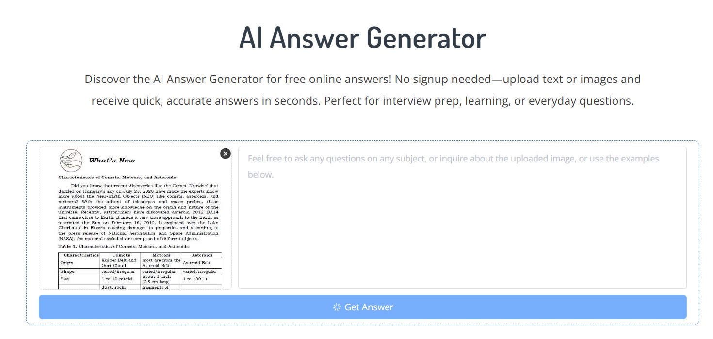How Can I Use a Picture Answer to Solve the Questions?