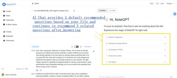 Beginner's Guide | How to Use the NoteGPT Workplace？