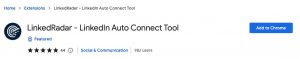 How to use LinkedRadar - #1 LinkedIn automation extension