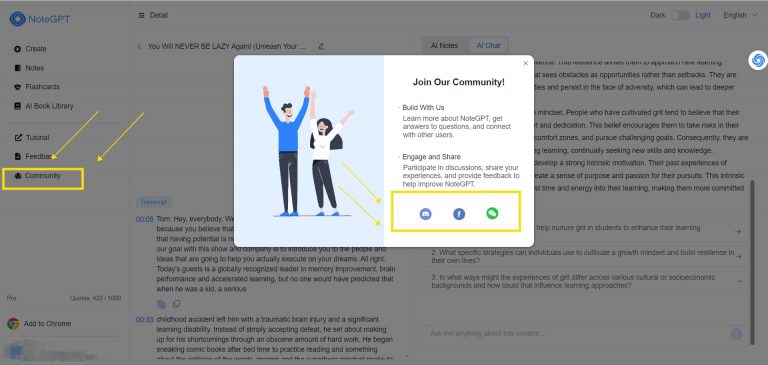 Beginner's Guide | How to Use the NoteGPT Workplace？