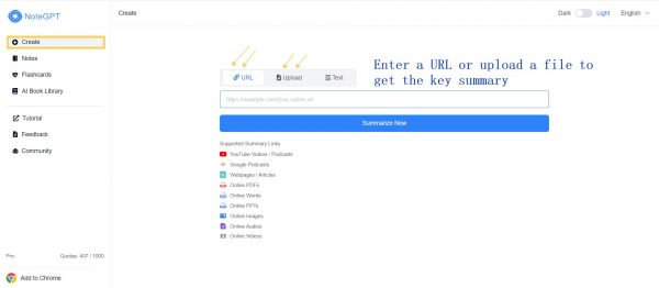 Beginner's Guide | How to Use the NoteGPT Workplace？