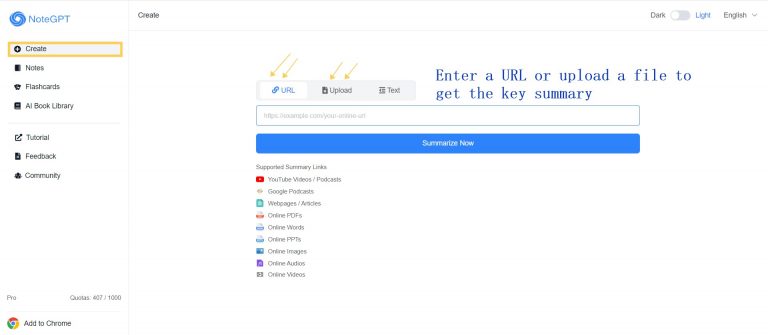 Beginner's Guide | How to Use the NoteGPT Workplace？