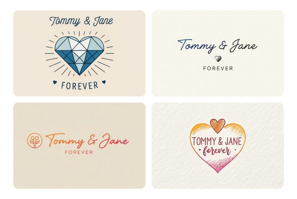 How to Design Wedding Logos with Style and Personality