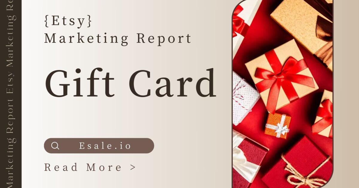 Etsy Gift Card Trend In This Year