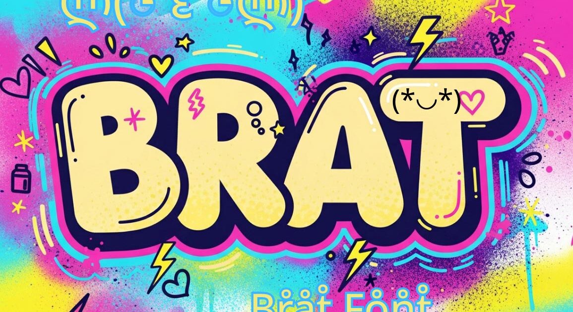 What Font is Brat? You Need to Know About the Brat Font Style