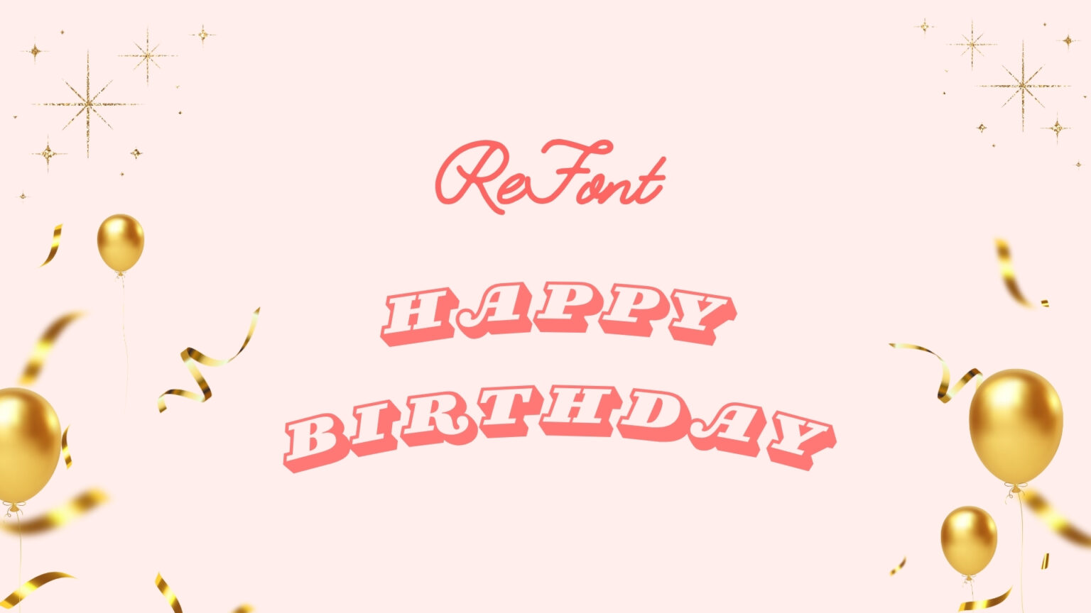 How To Create Custom Happy Birthday Fonts