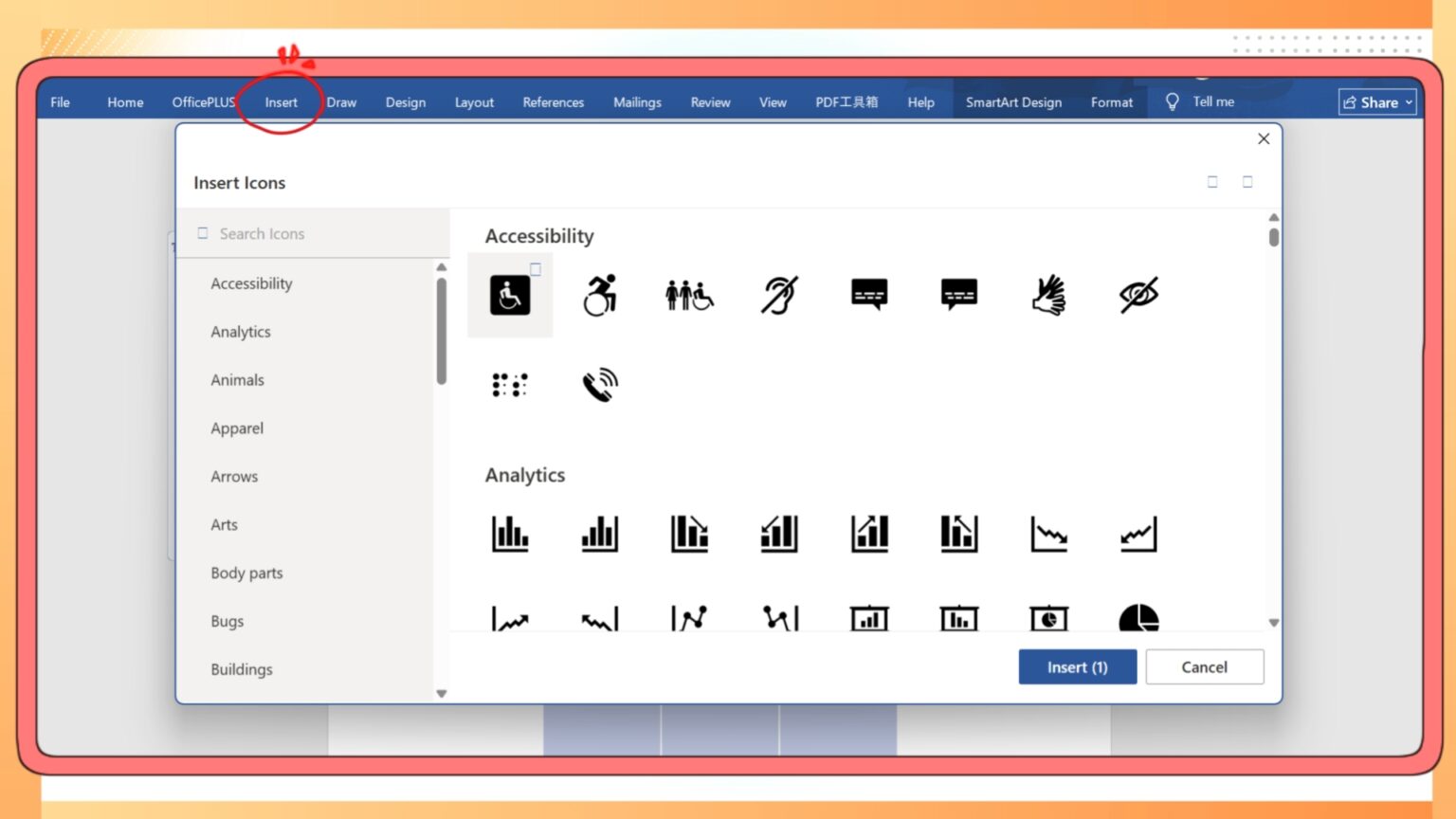 How to create an infographic in word？