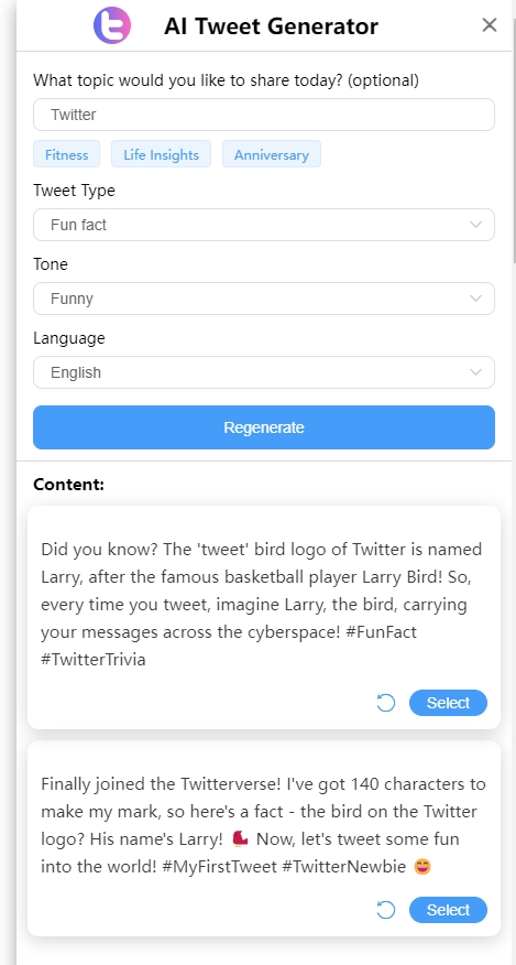 Tweet Reply Generator