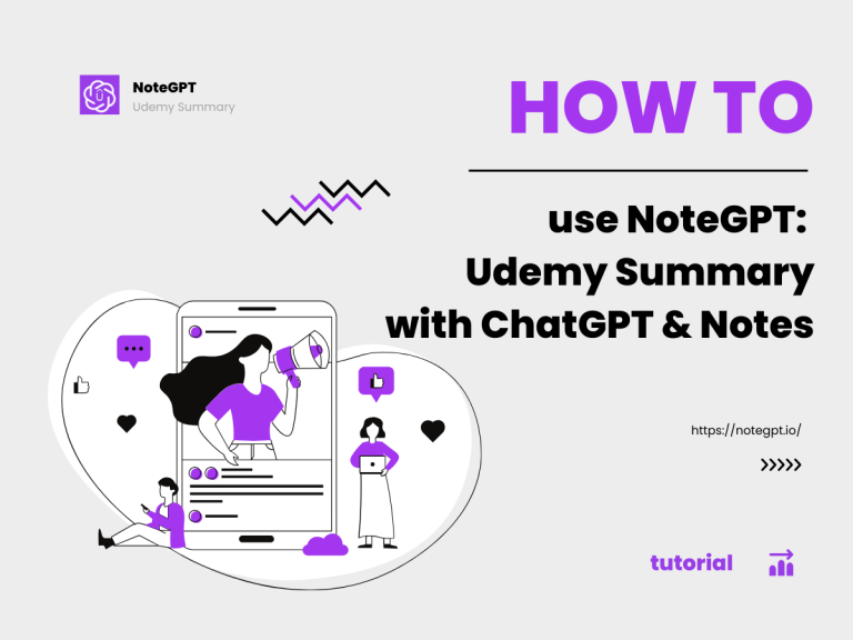 How to use NoteGPT: Udemy Summary with ChatGPT & Notes