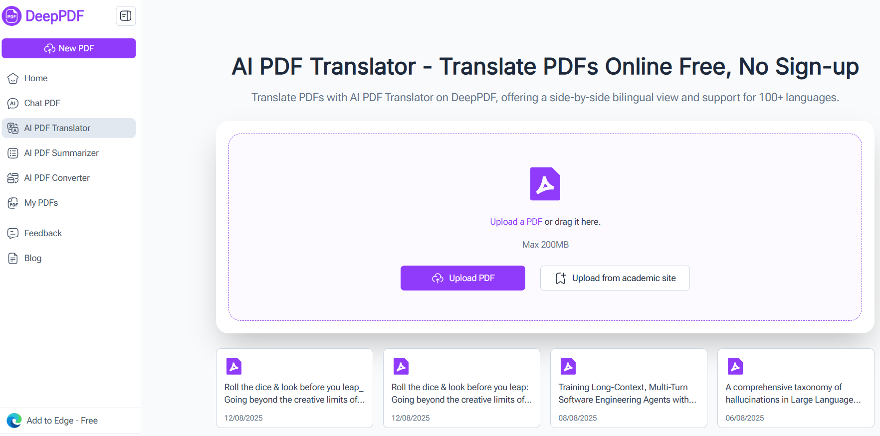The Best Free PDF Translators in 2025: 5 Tools to Easily Translate PDF ...