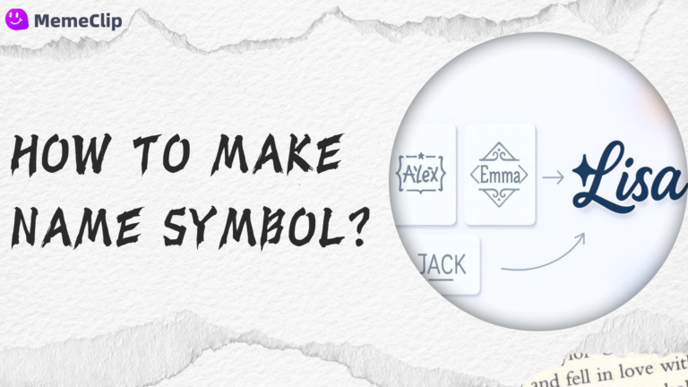 How To Make Name Symbol