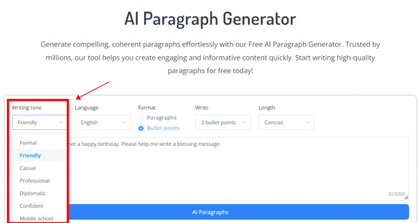 Introduction Paragraph Generator: Boost Your Writing with AI Tool
