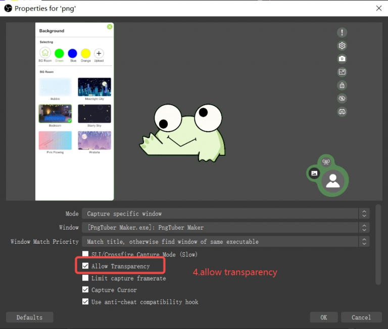 How to Use Pngtuber with OBS/Streamlabs (2 Easy Methods)