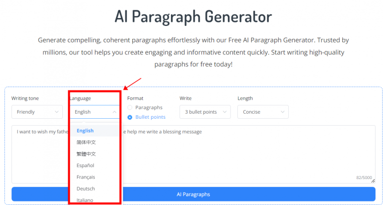 Introduction Paragraph Generator: Boost Your Writing with AI Tool