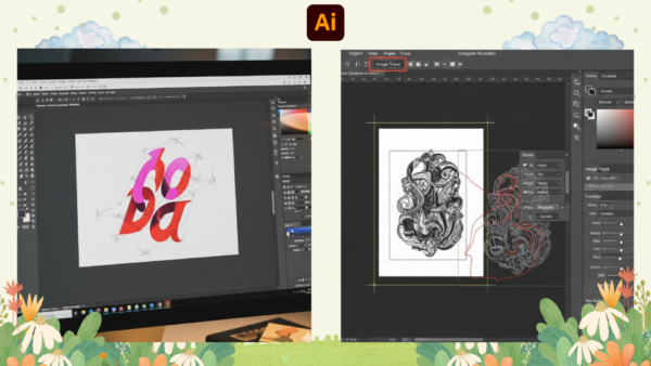 How to Vectorize an Image in Illustrator & Faster Option