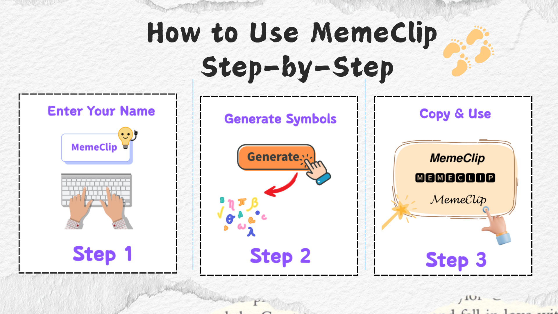 How To Make Name Symbol