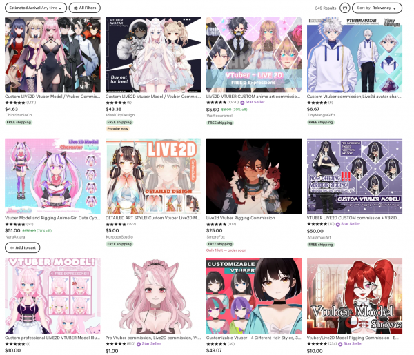4 Best VTuber Commissions in 2023（3D,2D,Avatar&Overlay）