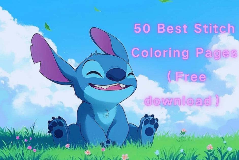 50 Best Stitch Coloring Pages（Free download）