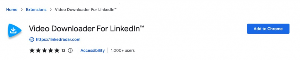 Download LinkedIn Video Step By Step : LinkedIn Video Download