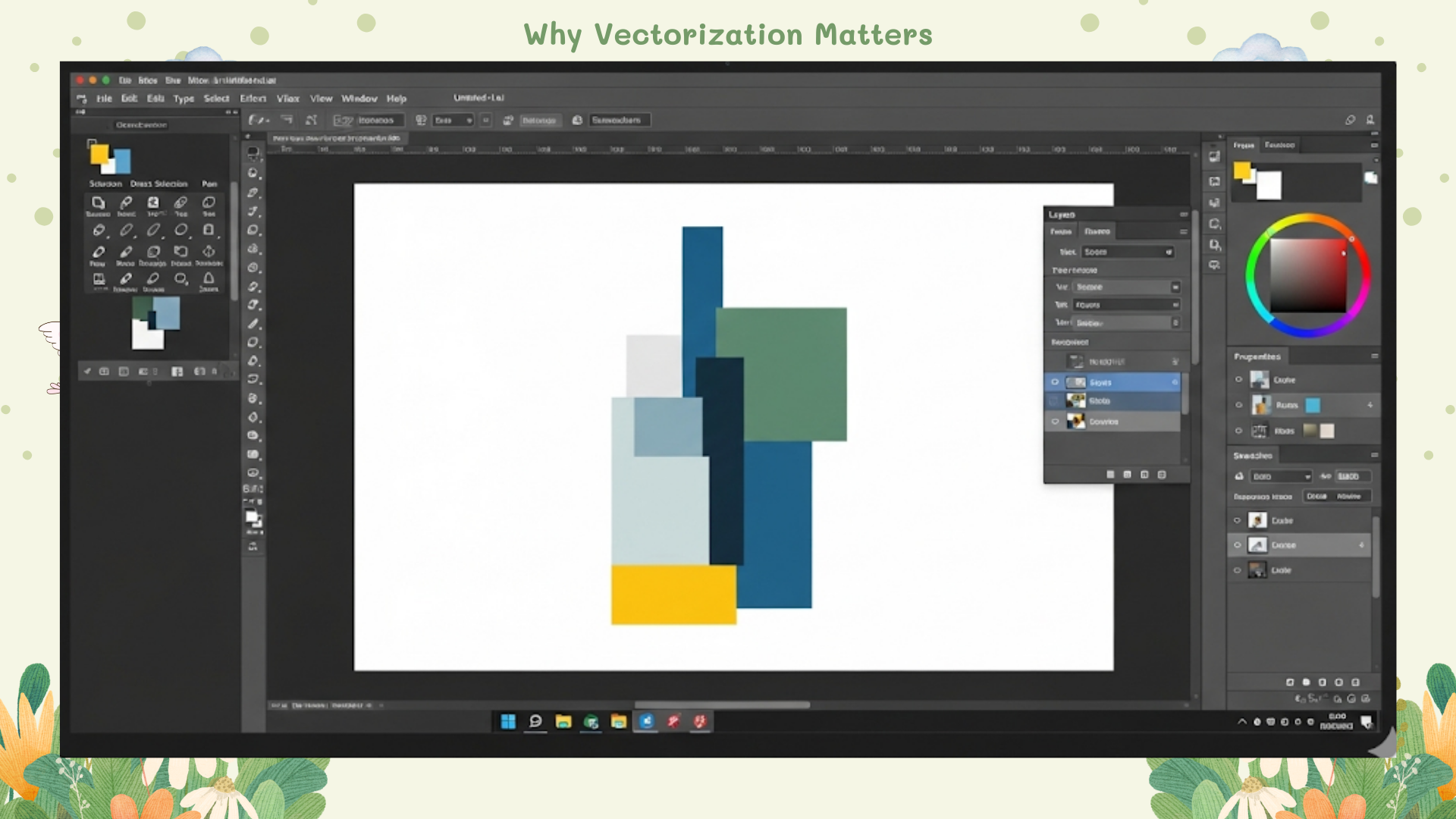 How to Vectorize an Image in Illustrator & Faster Option