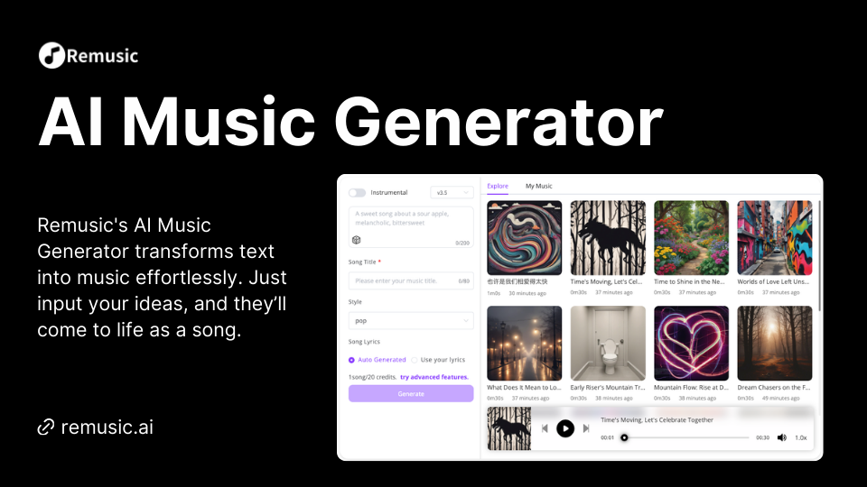 AI Music Generator - Make Your Music Online Free