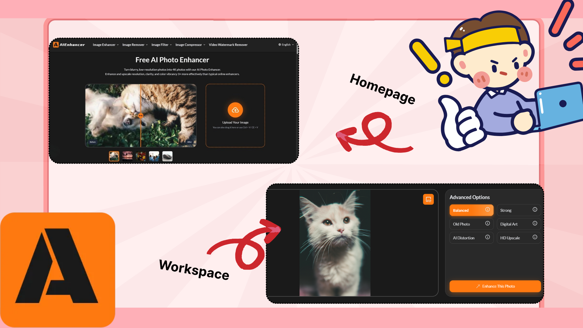 Top 5 AI Photo Enhancer Tools for Social Media