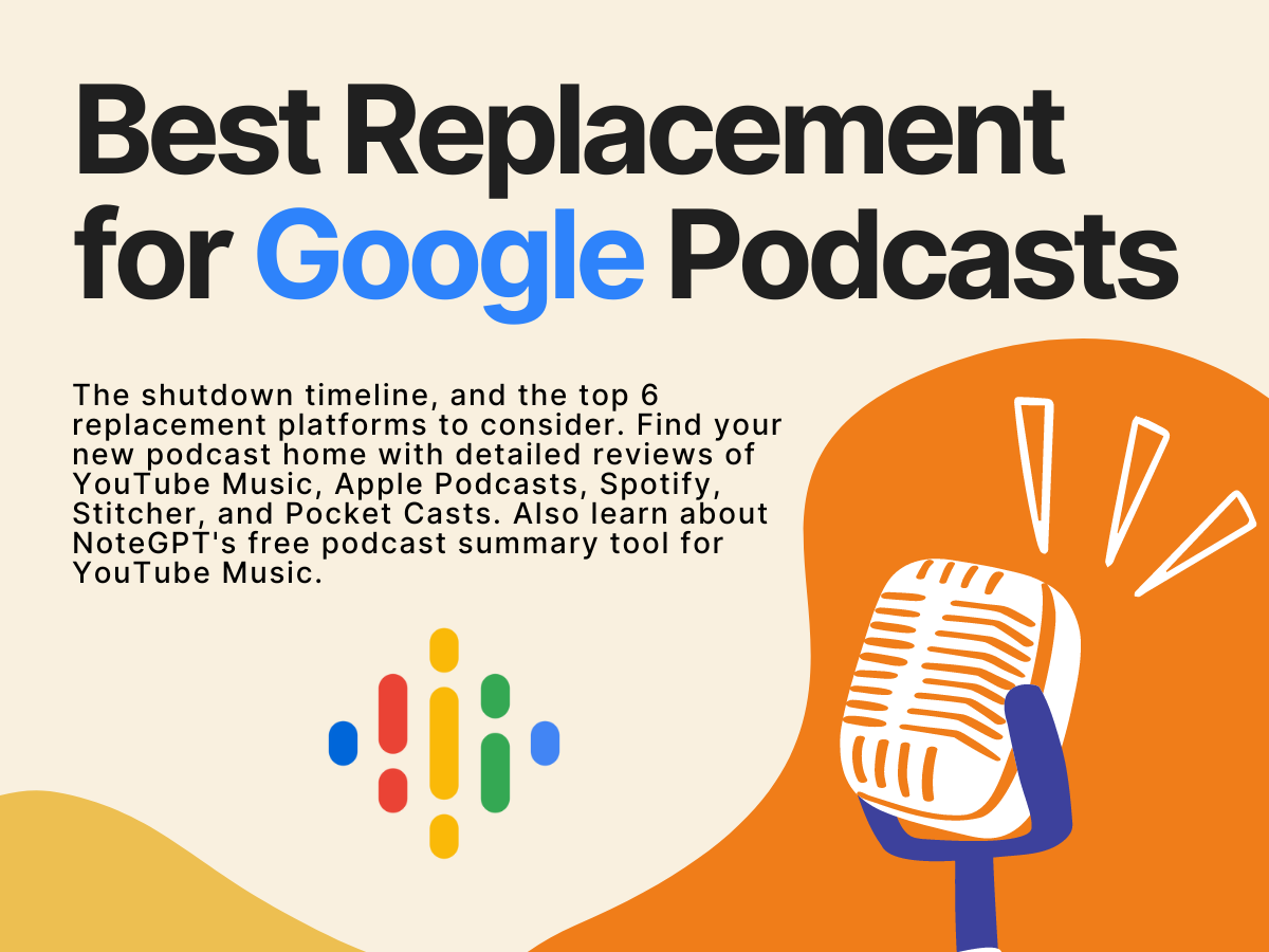 Discover the Best Replacement for Google Podcasts - 2024 Guide