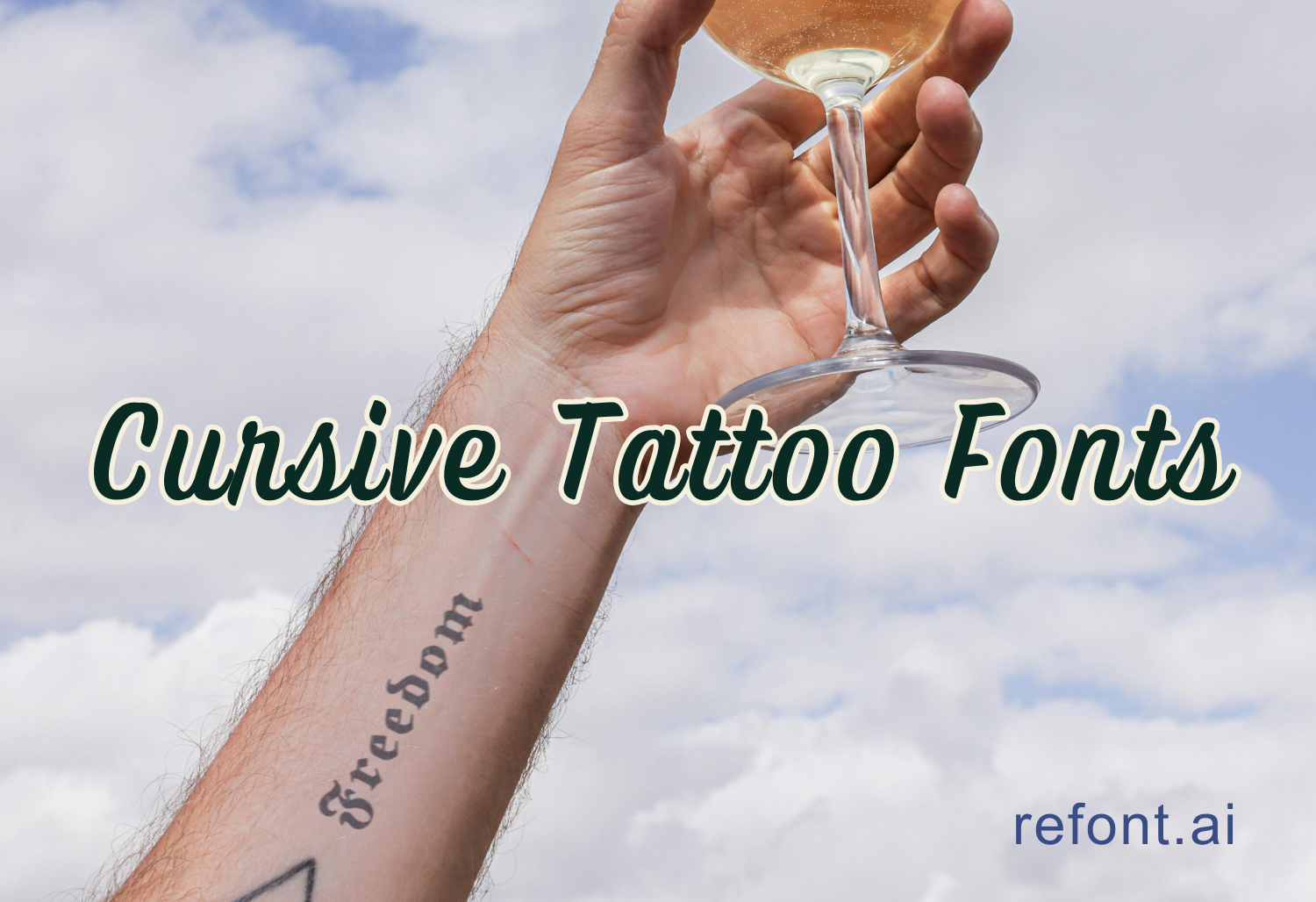 Free Cursive Tattoo Fonts