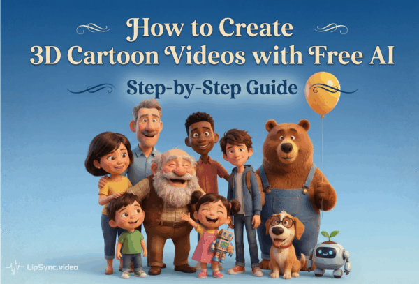 How to Create 3D Cartoon Videos with Free AI in Minutes