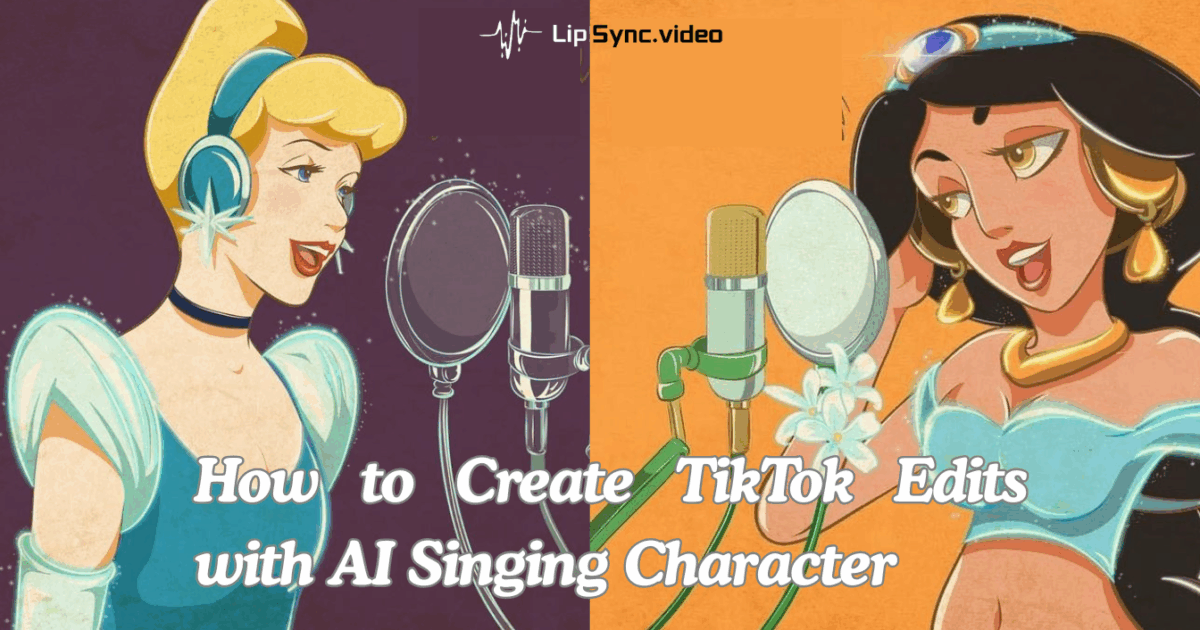 How to Create TikTok Edits with AI Singing Character