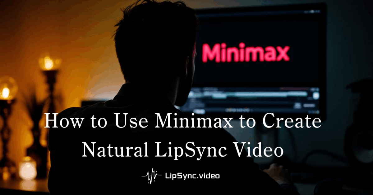 How to Use Minimax to Create Natural LipSync Video
