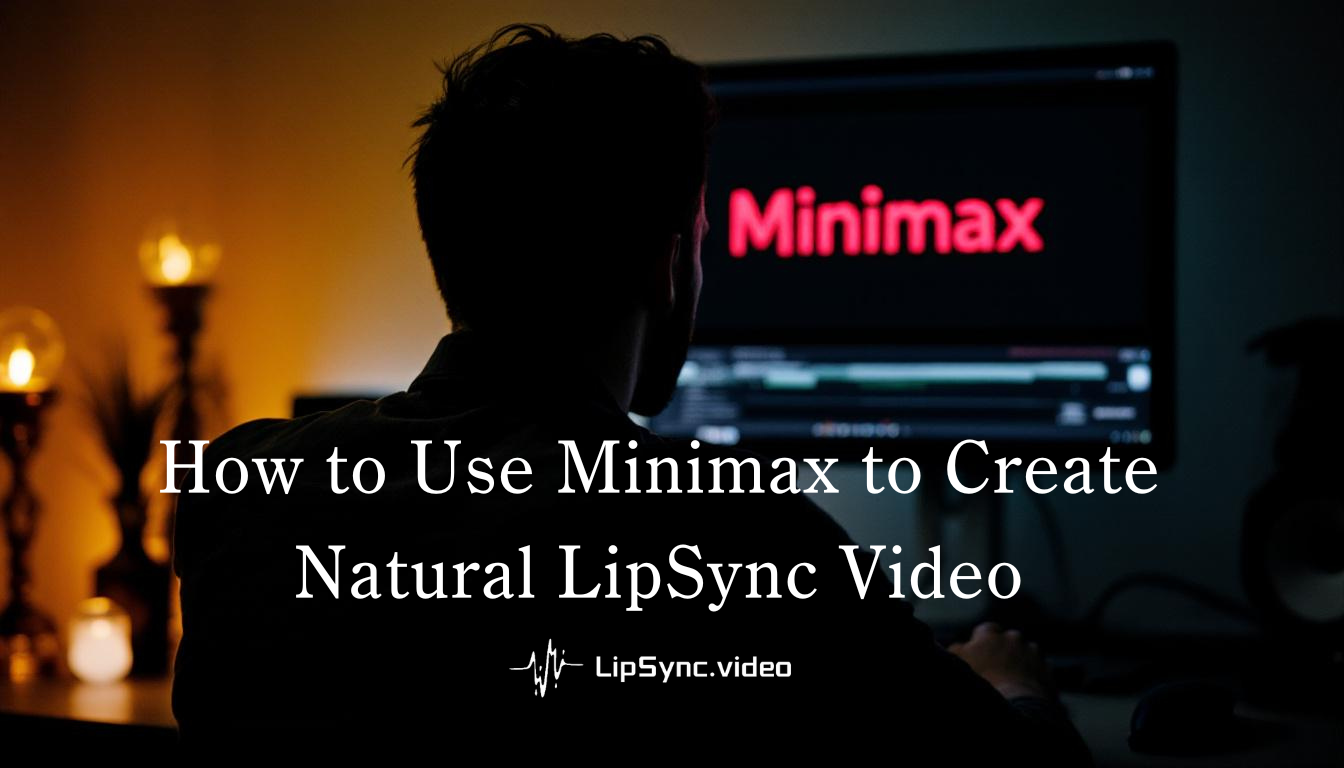 How to Use Minimax to Create Natural LipSync Video
