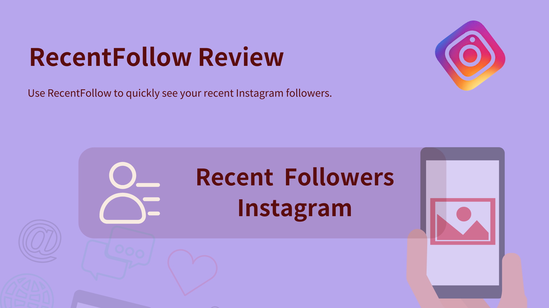 RecentFollow Review – Best Tool to Track Instagram Followers