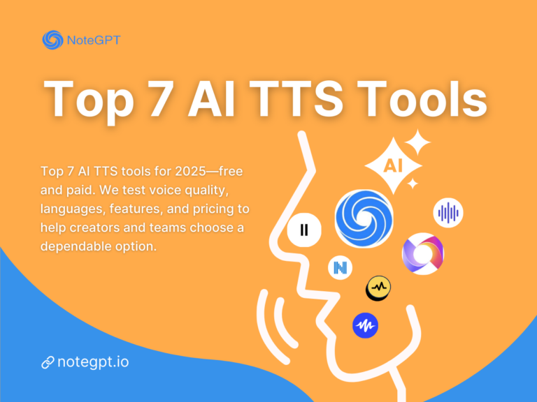 Top 7 AI TTS Tools to Try in 2025 (Free & Paid)