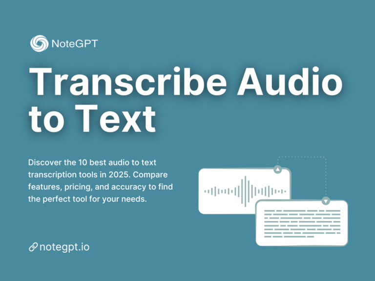 Top 10 Best Transcribe Audio to Text Tools in 2025