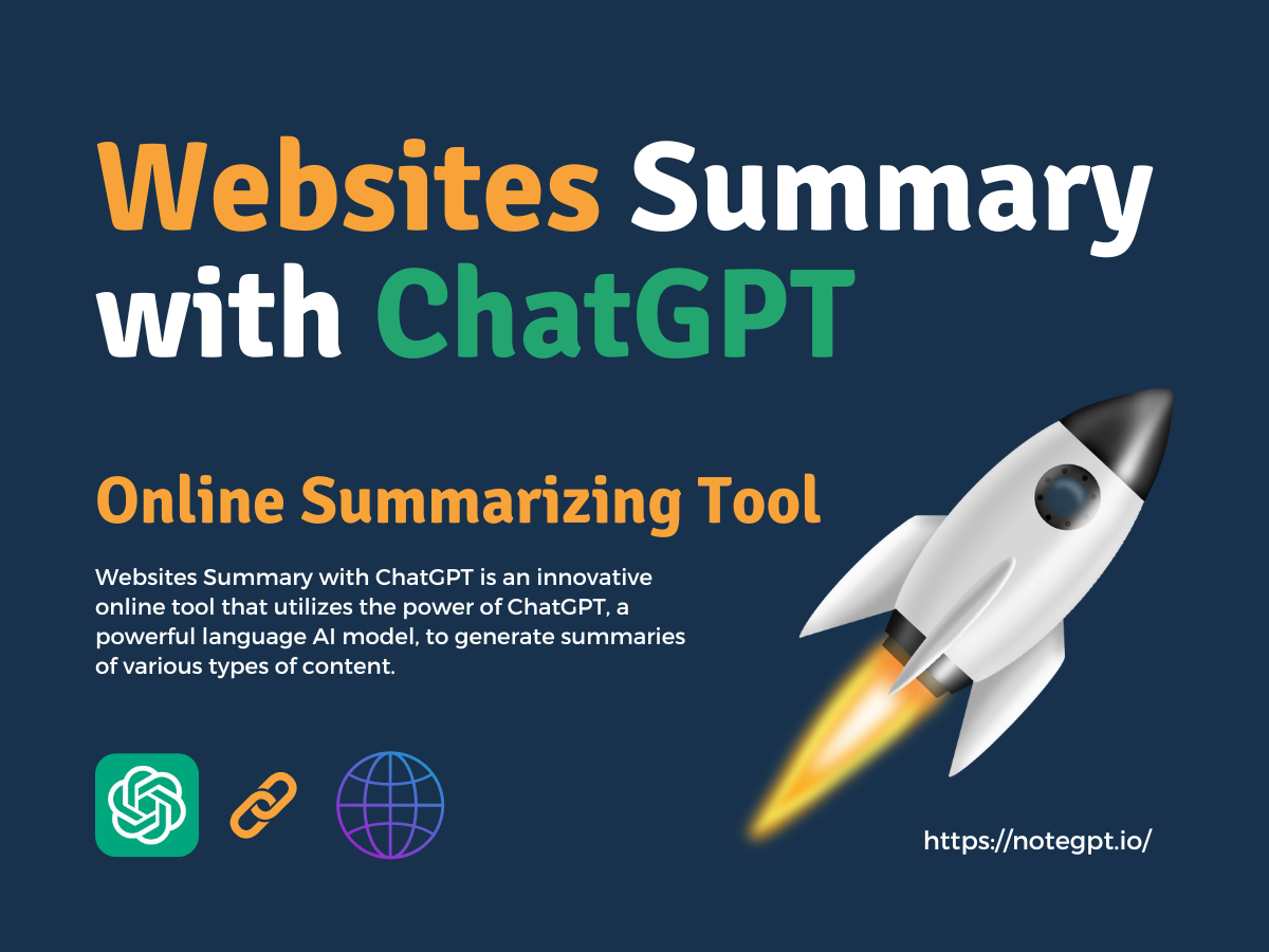 Website Summary with ChatGPT – Online Summarizing Tool
