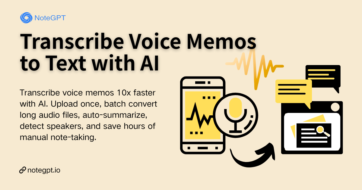 Transcribe Voice Memos to Text with AI - Online Free