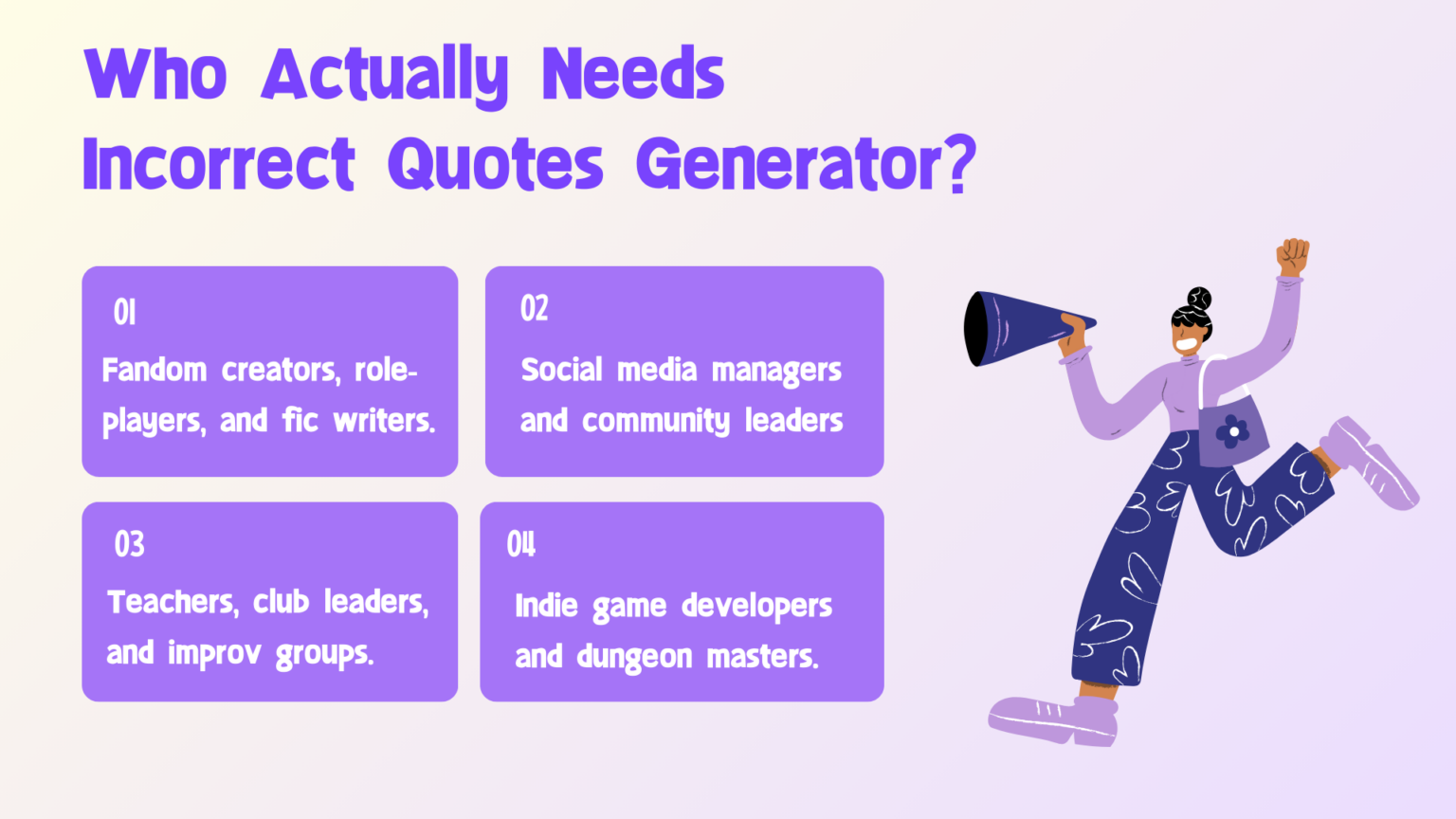 The Best Incorrect Quote Generators in 2025