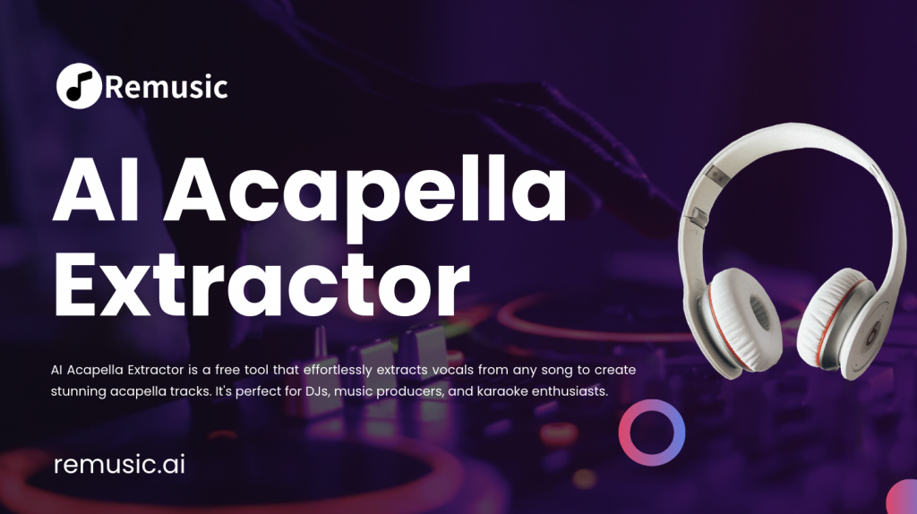 AI Acapella Extractor - Extract Acapella Online