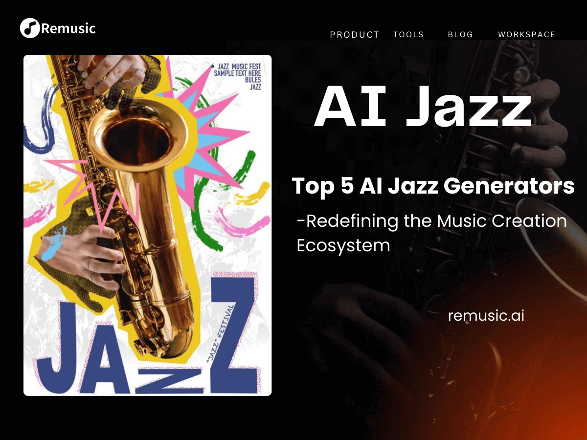 Top 5 AI Jazz Generators-Redefining the Music Creation Ecosystem