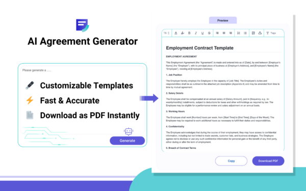 AI Contract Generator