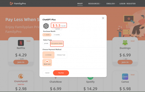 ChatGPT Family Discount: How to Save 75% on ChatGPT Plus?