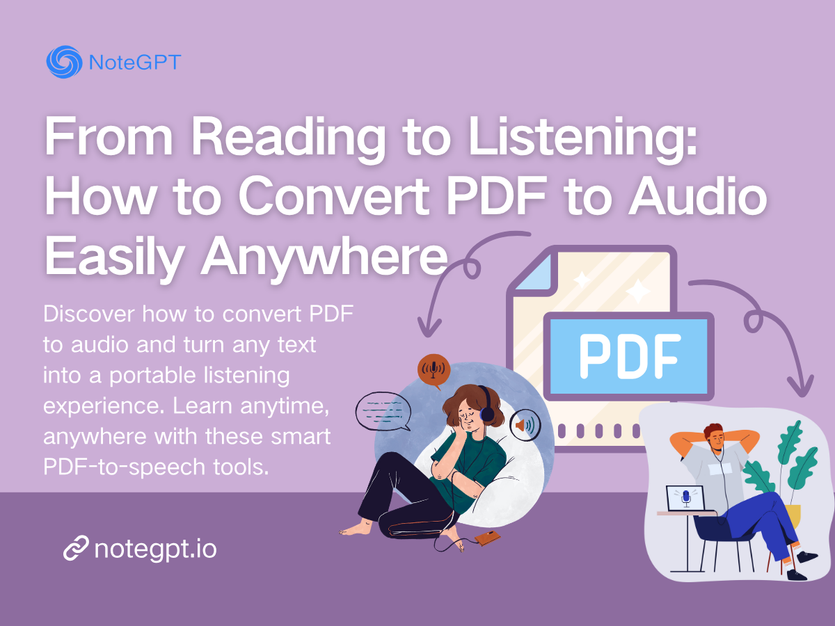 From Reading to Listening: How to Convert PDF to Audio Easily Anywhere