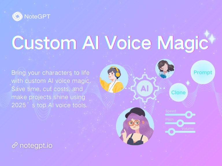Custom AI Voice Magic: Bring Characters to Life in 2025
