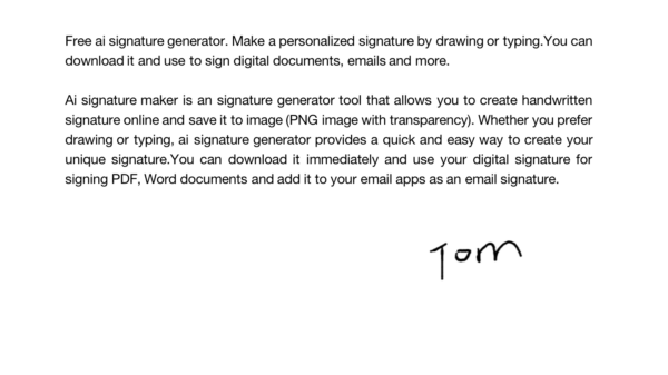 How To Add Handwritten Signature In Word?