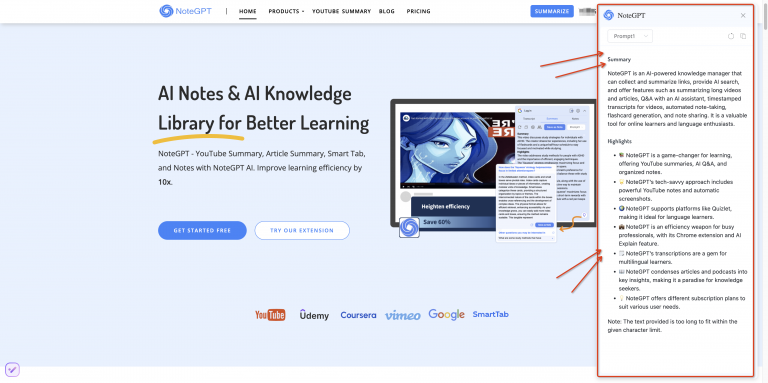 How to Summarize YouTube Videos and webpages - A Comprehensive Guide