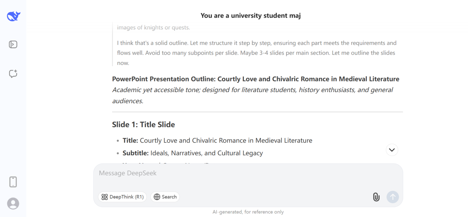Use Deepseek R1 & V3 Create PowerPoint Presentations - 2025 Guide