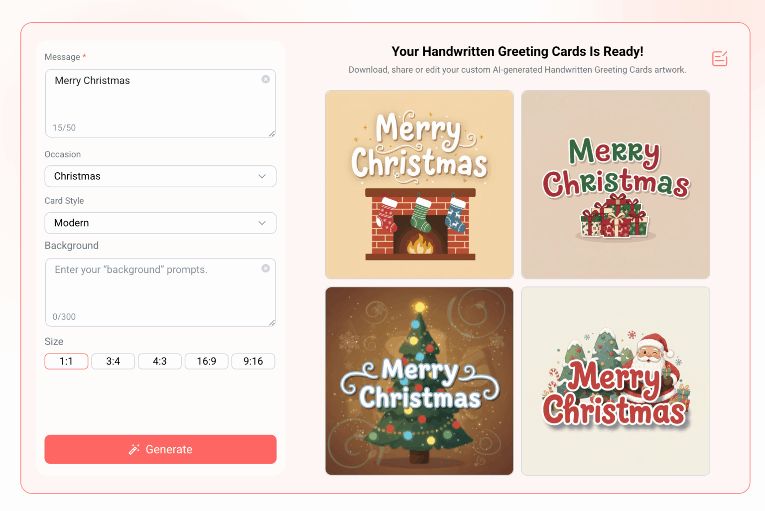 How to Create Holiday Greeting Cards with AI