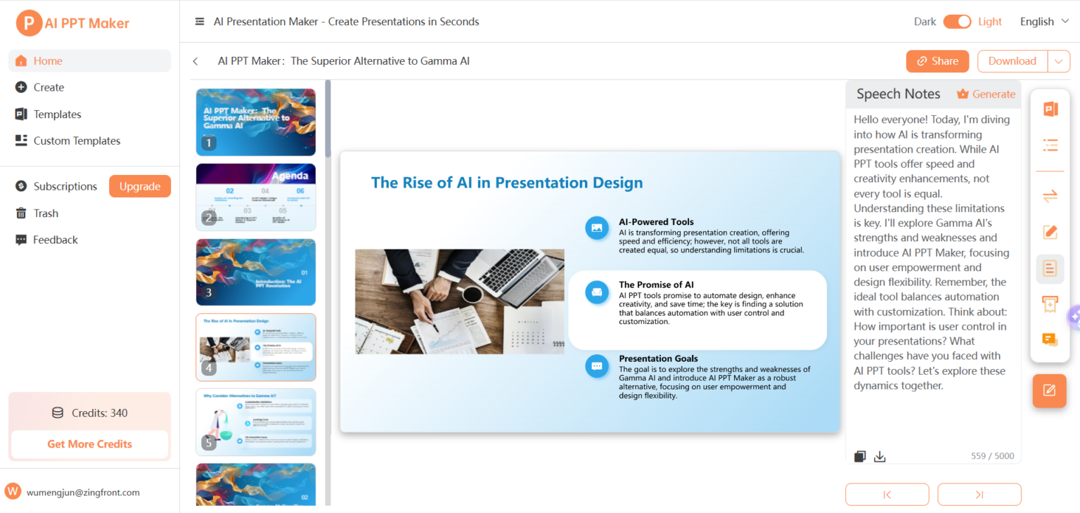 Top 5 Gamma AI PPT Alternatives for Fast & Easy Presentation Design