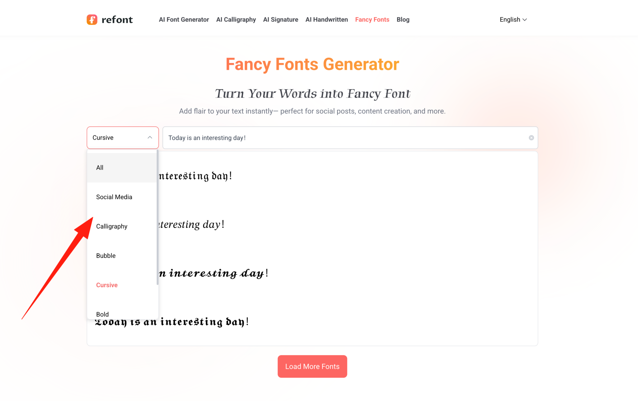 Aesthetic Fonts Generator | Copy & Paste Stylish Fonts for Instagram ...